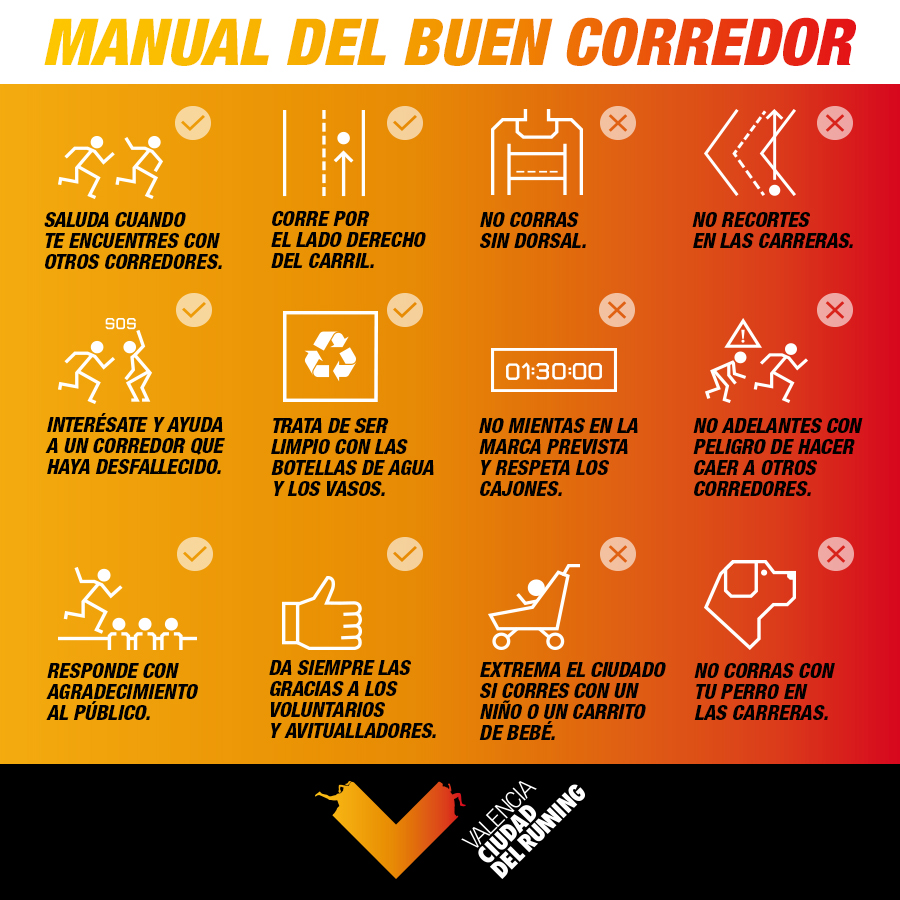 Manual del Buen Corredor: 12 Consejos para las carreras